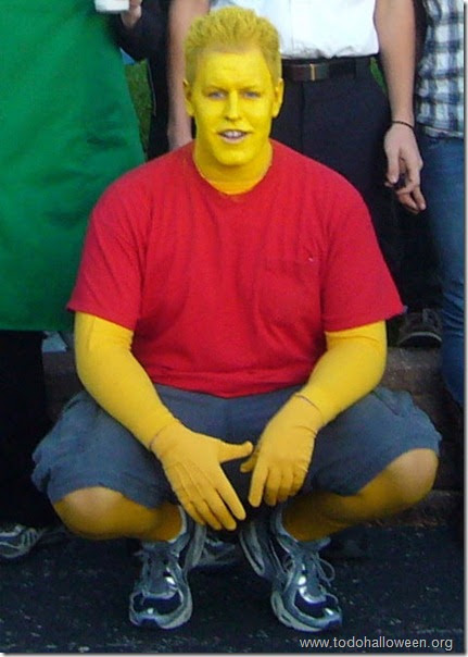 Disfraz casero de Bart Simpson | Disfraz de Trato o truco